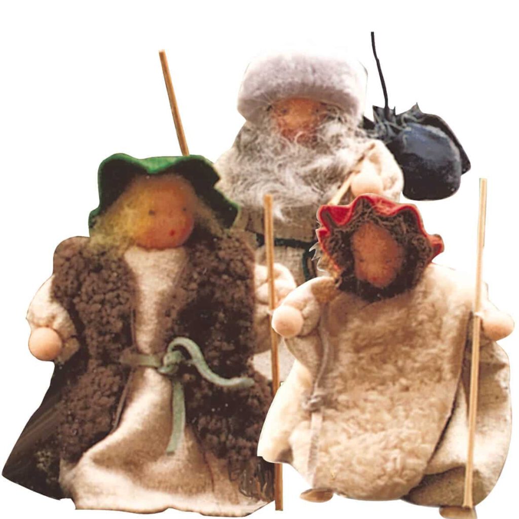 Three Shepherds - Meaningful Crafts