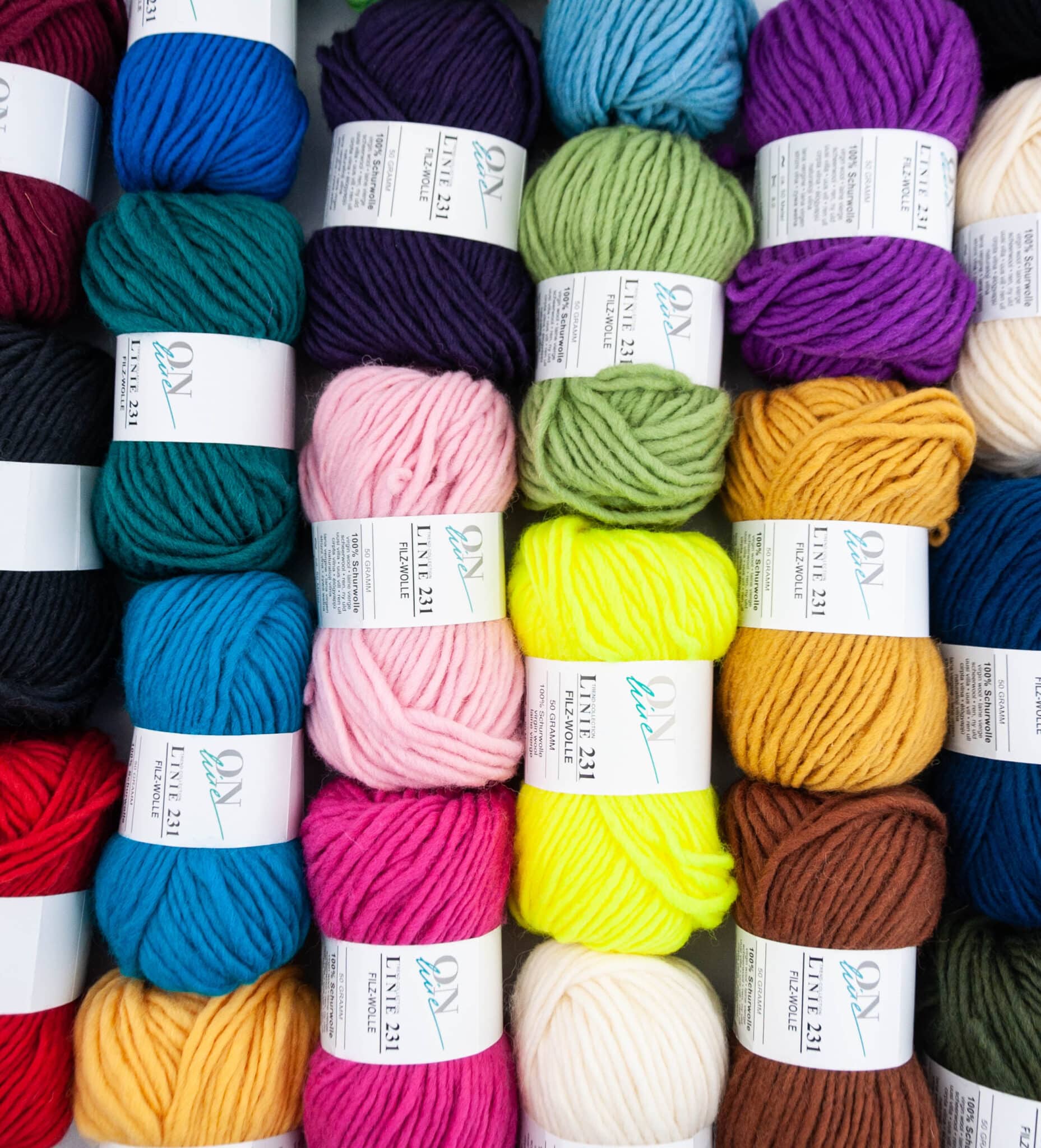 Online Feltable Knitting Wool Linie 231 - 50 grams - Meaningful Crafts