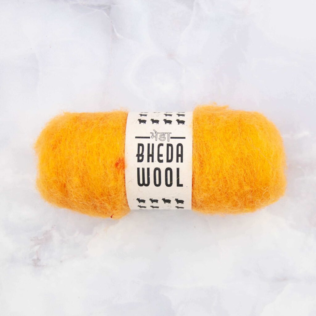 Bulk order - Bheda wool - 25 grams - Meaningful Crafts