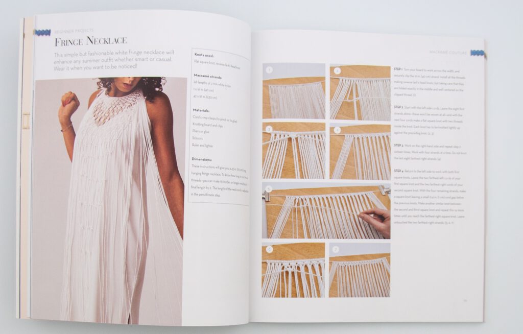 Macramé Couture - Gwenaël Petiot - Meaningful Crafts