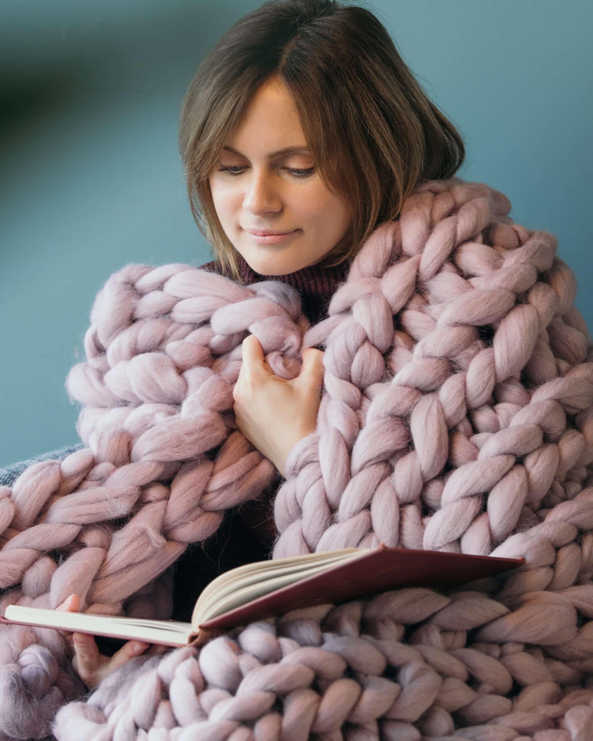 Breien met lontwol voor beginners - Meaningful Crafts