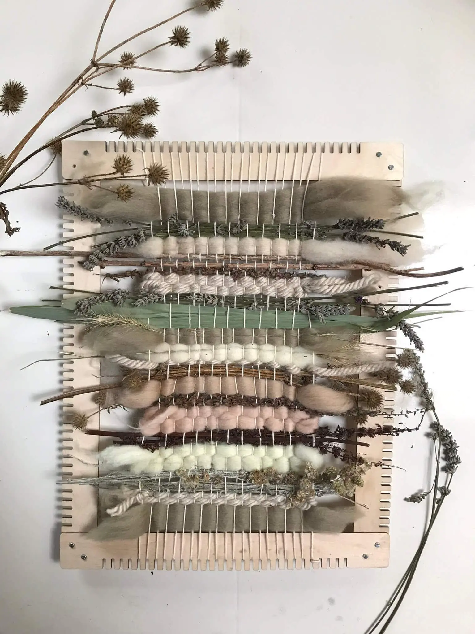 Beginnen met weven: Het opspannen van je Warp&Weave weefraam en eerste ...