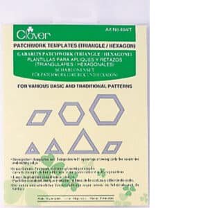 Patchwork-Vorlagen (Dreieck-Hexagon) - pro Stück - Sinnvolle Bastelarbeiten