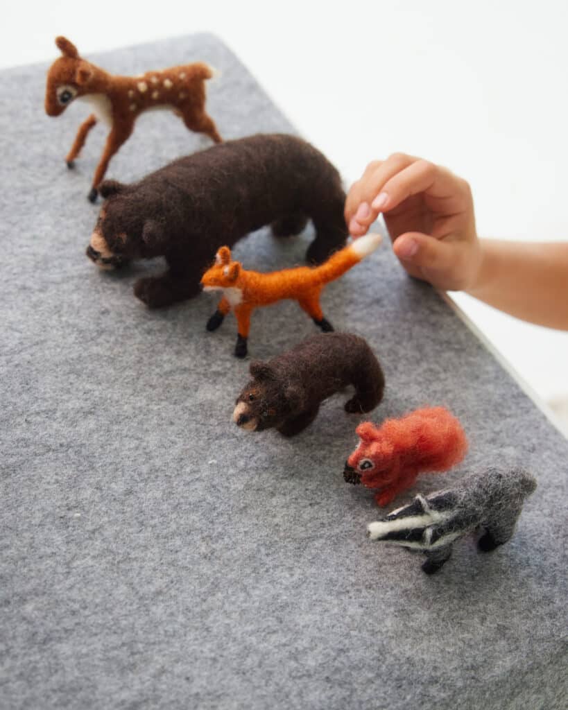 Startpakket Naaldvilten - Bosdieren - Meaningful Crafts