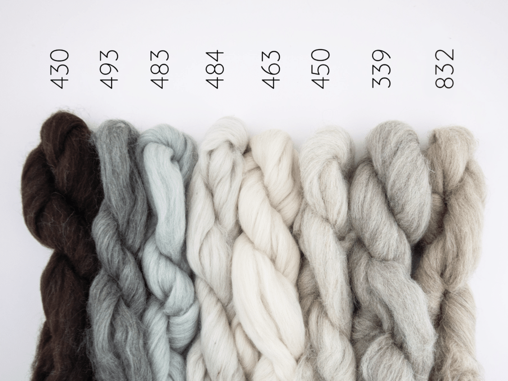 Undyed Lontwool - 493 Gotland - Meaningful Crafts