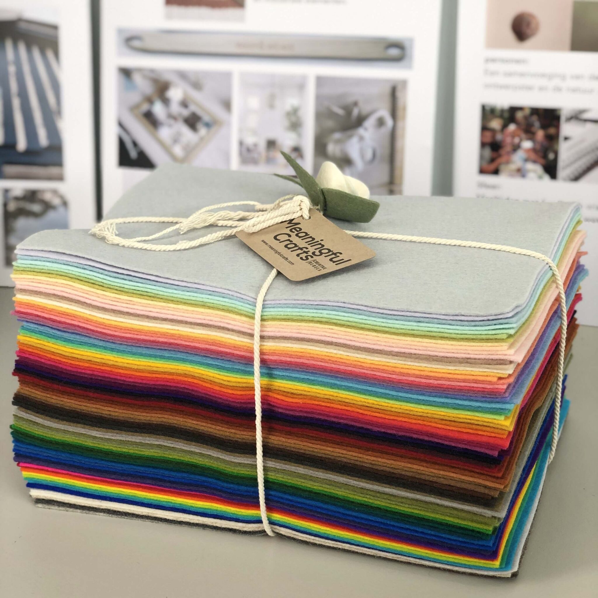 TrueFelt - Ultimate Felt Patches Set - 89 patches - Meaningful Crafts